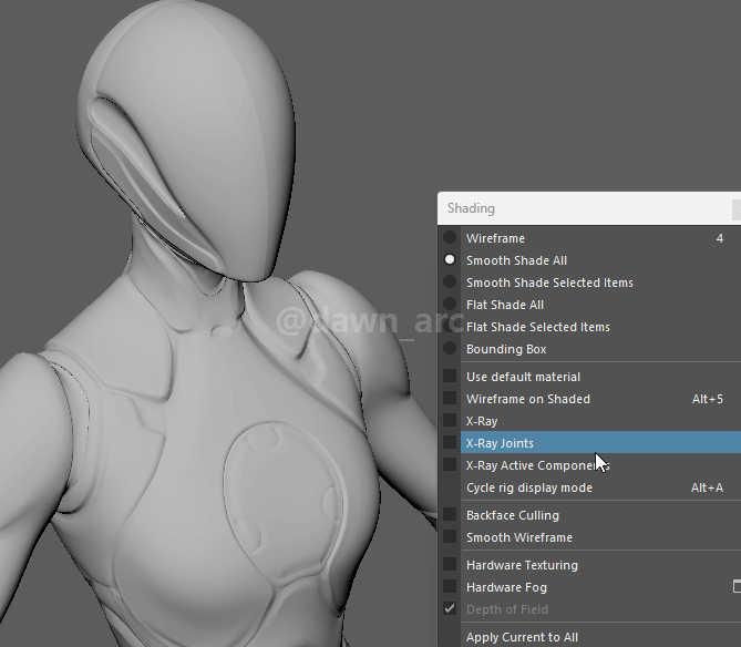 [Maya]Display-Viewport